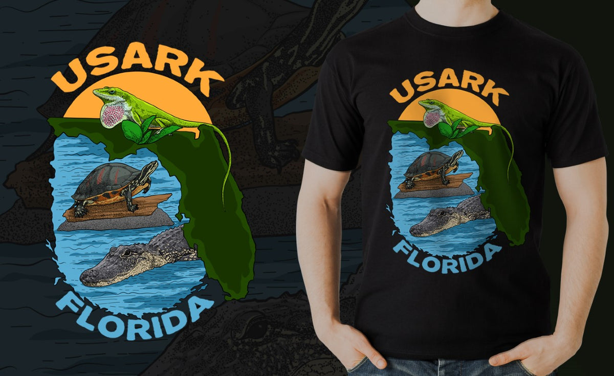 NEW USARK FLORIDA TSHIRT! – TikisGeckos